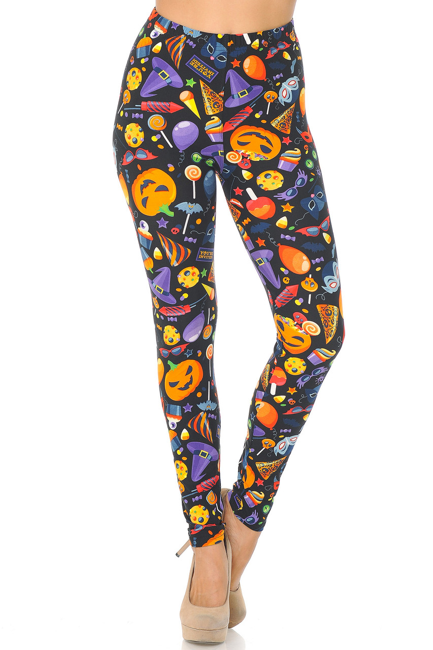 Halloween leggings womens store