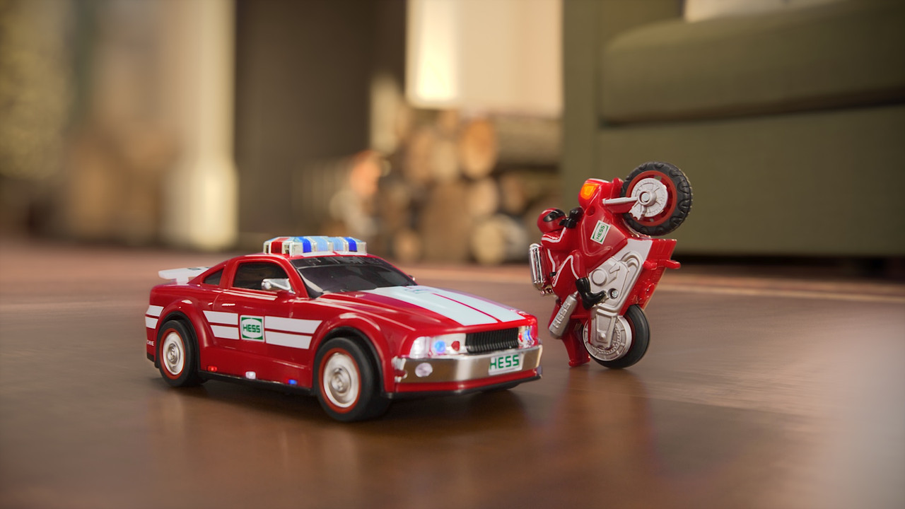 2024 - 60th Anniversary Fire Truck with Car and Motorcycle