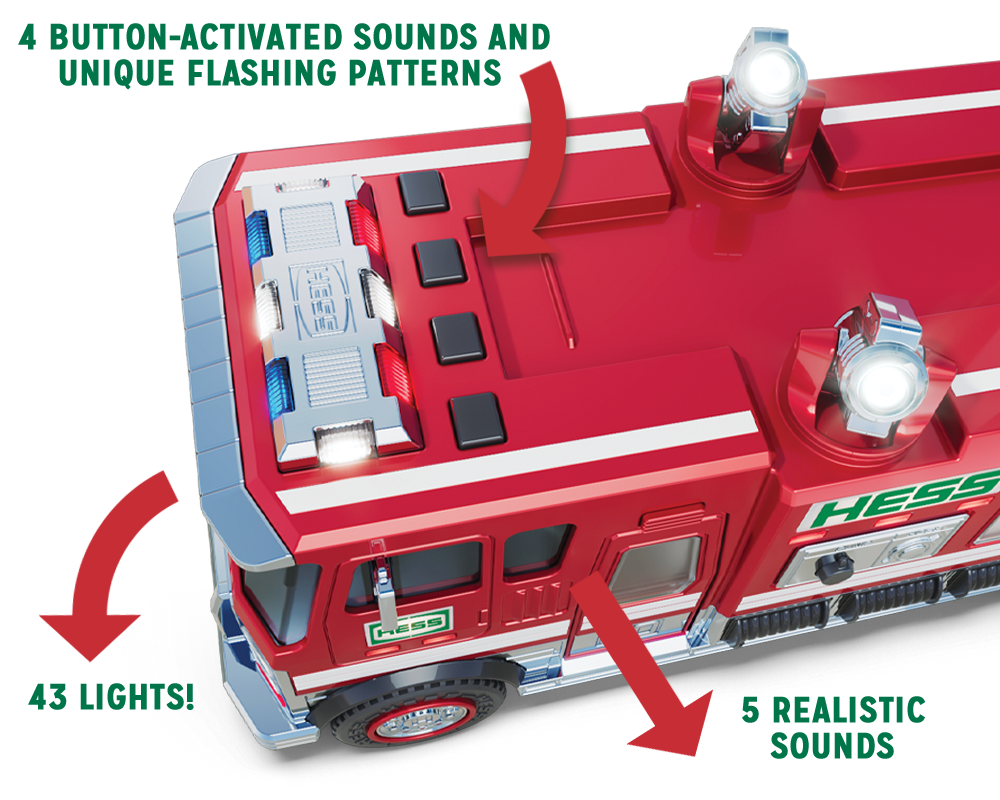 2024 - 60th Anniversary Fire Truck with Car and Motorcycle