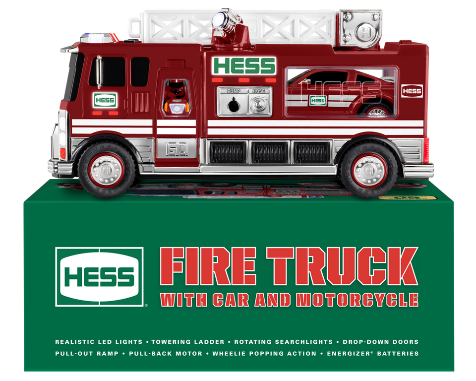 2024 - 60th Anniversary Fire Truck with Car and Motorcycle