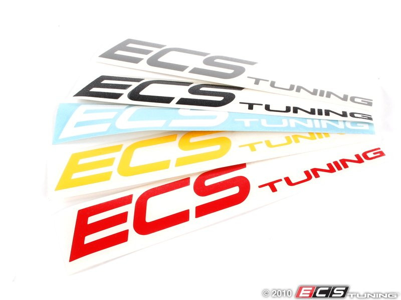 ECS Tuning Window Sticker-Priced Each