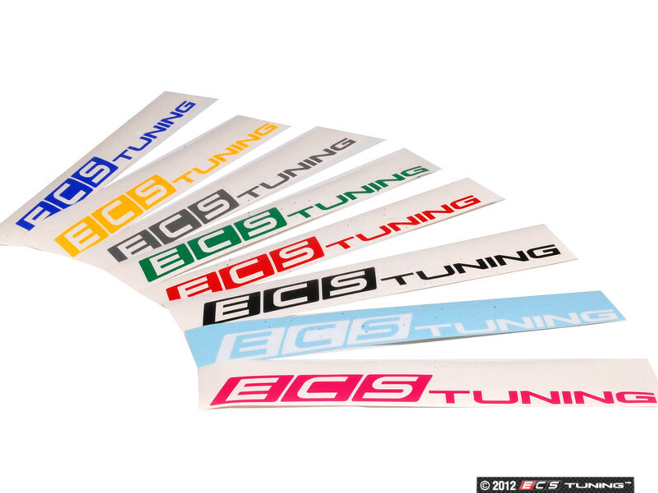 Pink Ecs Tuning Window Sticker Priced Each Es2209059