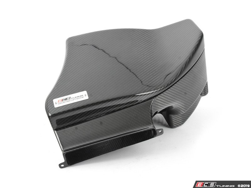 ECS Tuning Carbon Fiber Airbox Assembly - Black Carbon Fiber