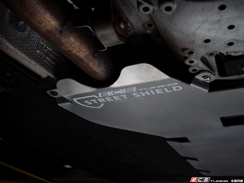 Audi B9 S4 Tunnel Street Shield Aluminum Skid Plate