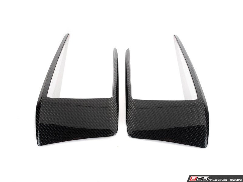 MK7 Golf R Carbon Fiber Front Bumper Grille Flare Set