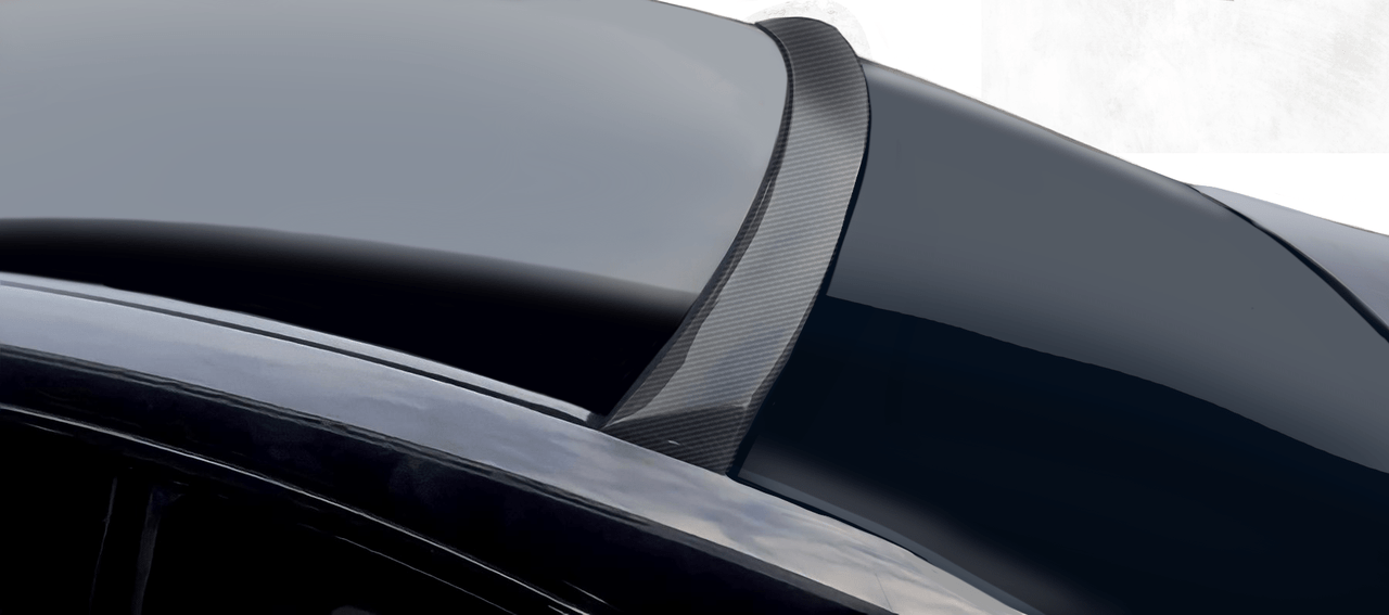 2014-2022 V37 Infiniti Q50 (Standard / Sport) Carbon Fiber Roof Spoiler ...