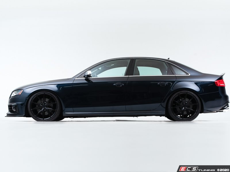 Audi B8 S4 / A4 S-Line Rear Diffuser - Gloss Black