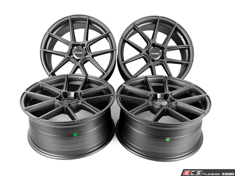 19" Style M205 Wheels - Matte Graphite - Staggered Set Of Four