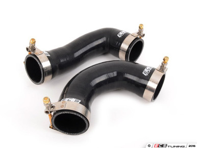 High Flow Charge Pipe Coupler Kit - Includes 2 Piece Intercooler Pipe ...