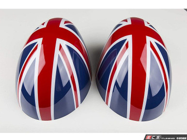 ECS Tuning Mirror Cap Union Jack - Set