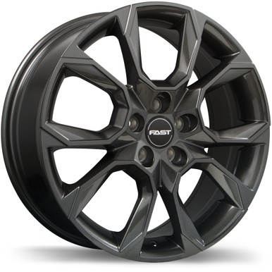 Fast Wheels Aventure 16x6.5 5x100mm +45 56.1mm | Gloss Gunmetal Finish