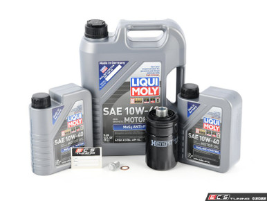 Liqui Moly MoS2 Anti Friction Oil Service Kit (10W-40) - EuroSport Tuning