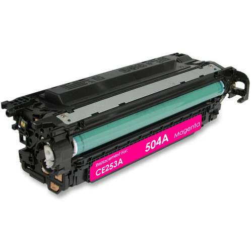 HP 504A Magenta Toner Cartridge (CE253A) | 1ink.com