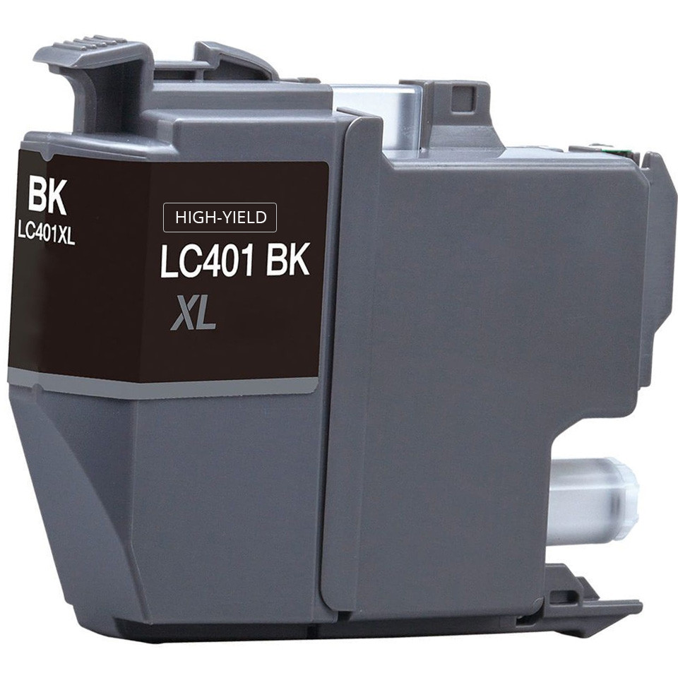 Brother LC401 Ink Cartridge, Black | High Yield