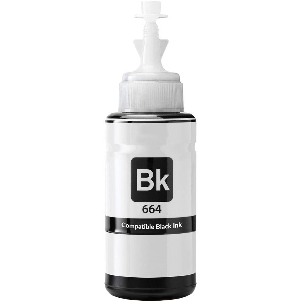 Epson 664 Black Ink Replacement (T664120-S) | Epson 664 Ink