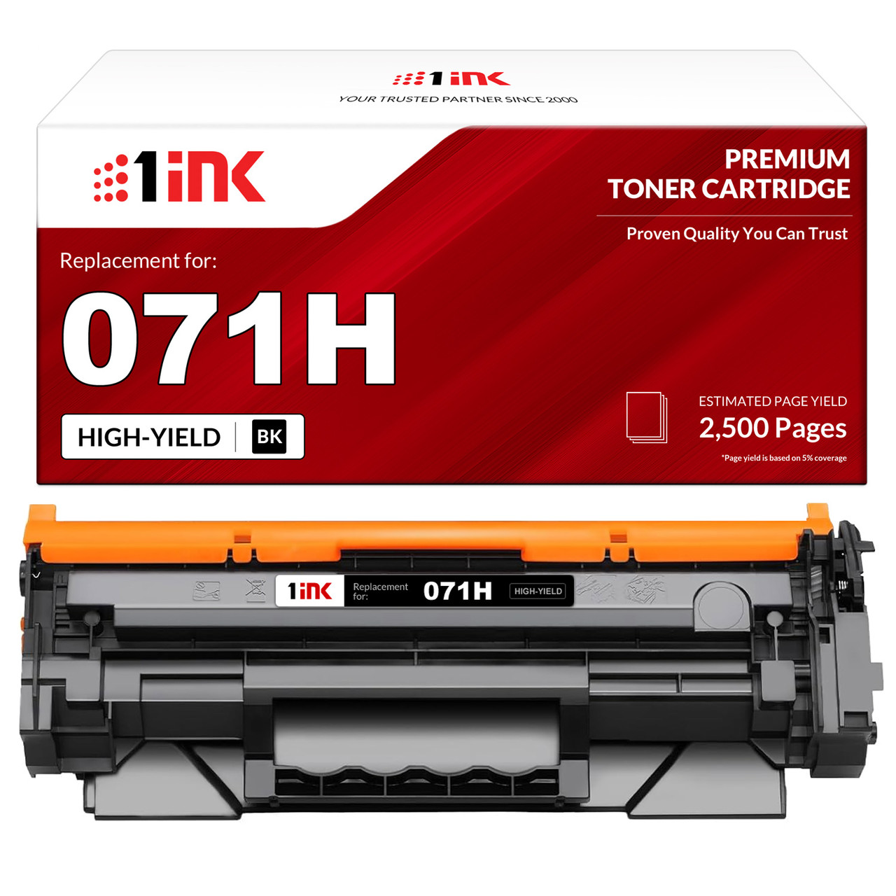 High-Yield Compatible Canon 071H Toner Cartridge