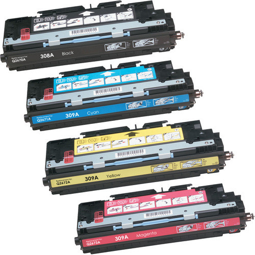 HP 308A and HP 309A Ink Cartridge Combo | 4 Pack