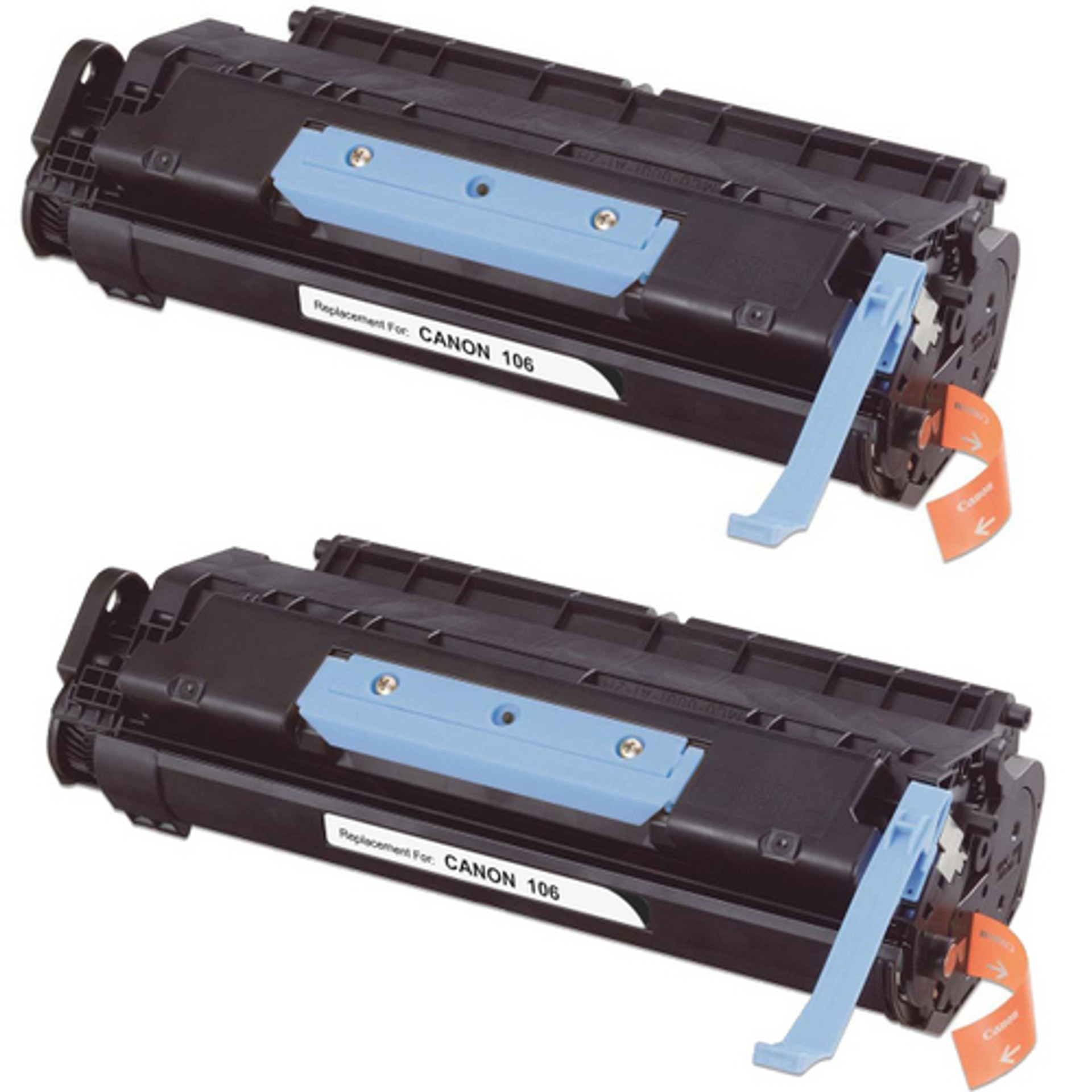 Canon 106 Toner Cartridge, Black (0264B001AA) | 2 Pack