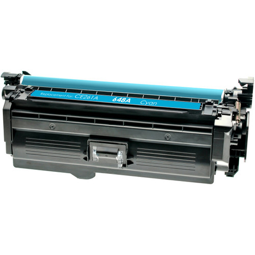 HP 648A Cyan Toner Cartridge (CE261A) | 1ink.com