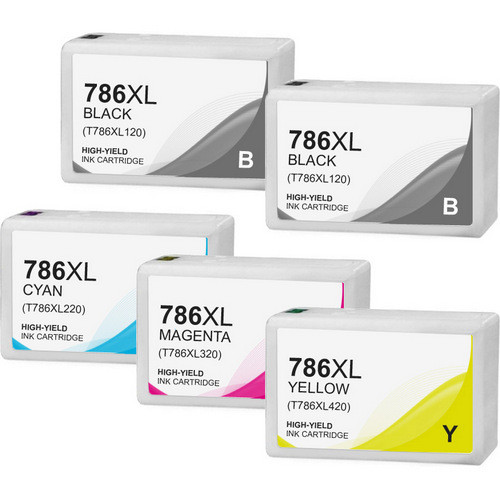 Epson 786XL Ink Cartridge Set, High Yield | 5 Pack | 1ink.com