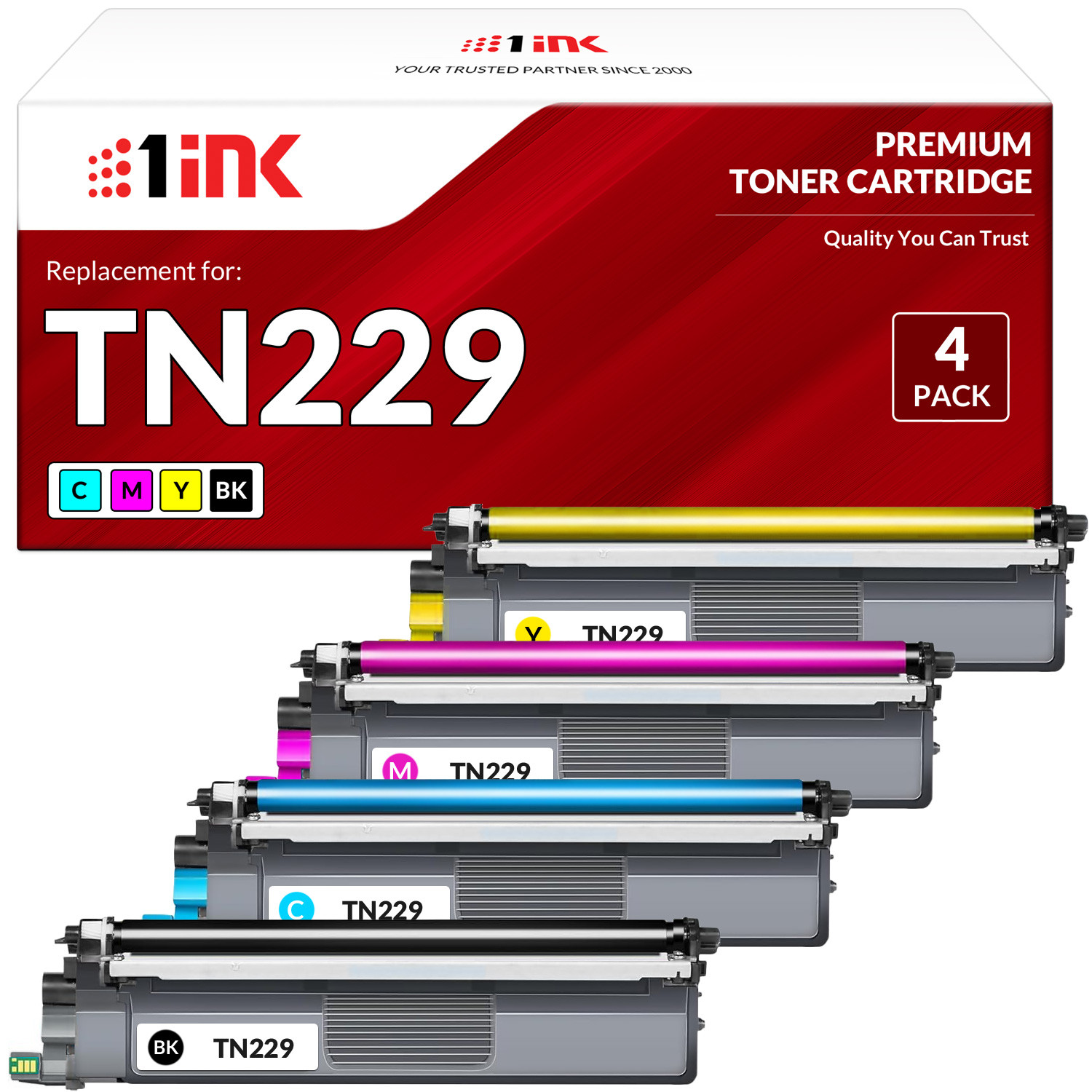 Compatible Brother TN229 Toner Set | Black & Color
