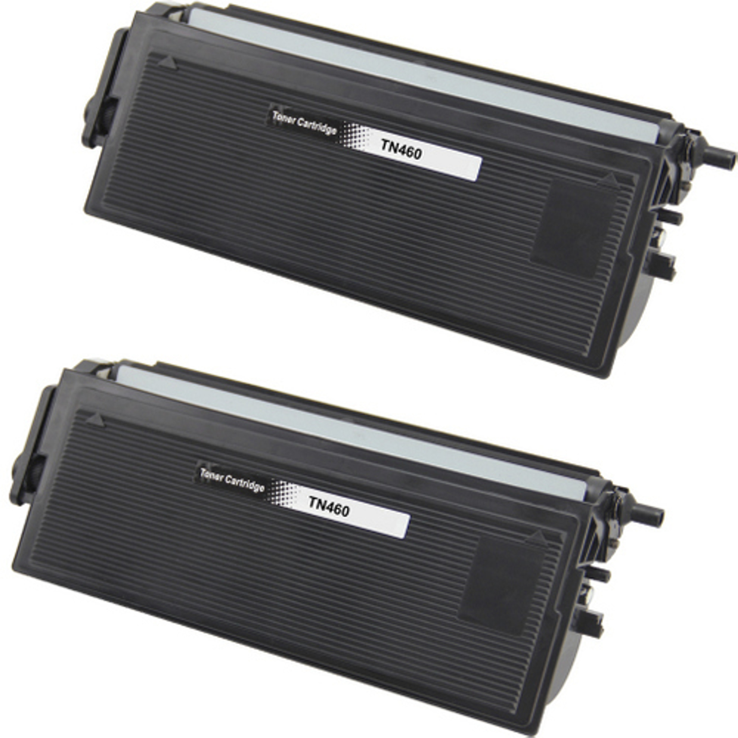 Brother TN460 Toner Cartridge | Black, High Yield | 2 Pack