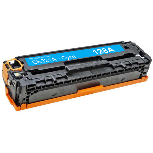 HP 128A Cyan Toner Cartridge (CE321A) | 1ink.com