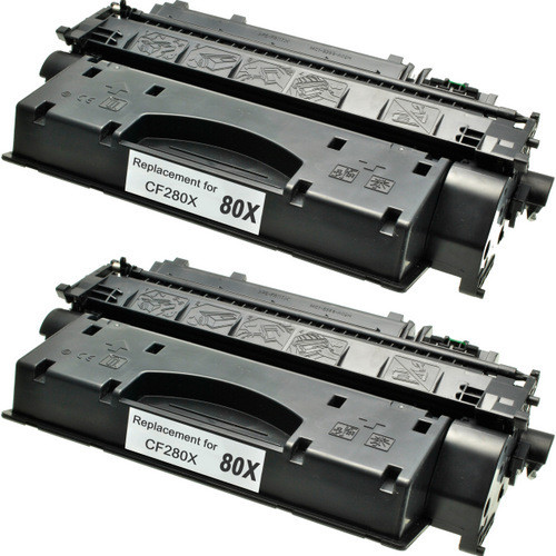 HP 80X Toner Cartridge, Black, High Yield (CF280X) | 2 Pack