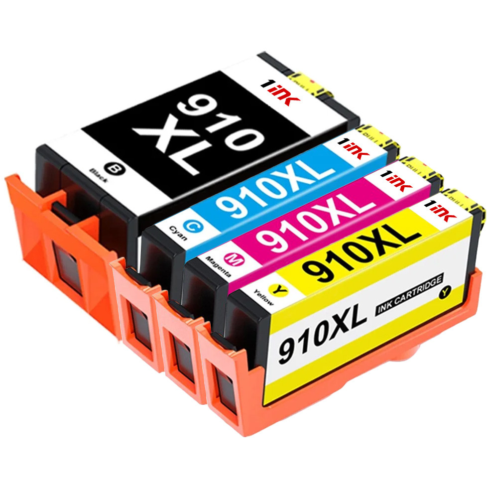 HP 910 Ink Cartridge Replacement | High Yield | 4-Pack