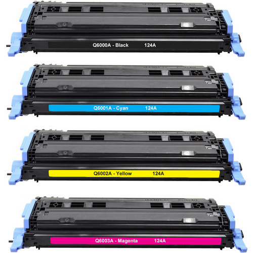 HP 124A Toner Cartridge Combo | 4 Pack | 1ink.com