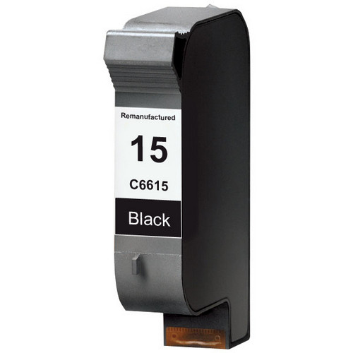 HP 15 Black Ink Cartridge (C6615A) | 1ink.com