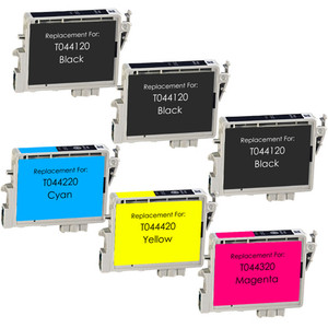 Epson T0441 Ink Cartridge Black And C/M/Y | 6 Pack