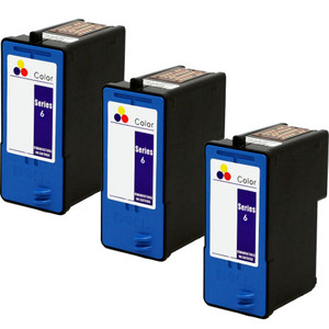 Dell Series 6 Color Ink Cartridge 3 Pack (JF333) | 1ink.com
