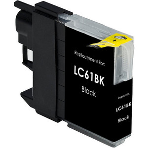 Brother LC61BK Black Ink Cartridge | 1ink.com