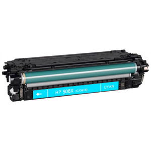 HP 508X Cyan Toner Cartridge, High Yield (CF361X) | 1ink.com