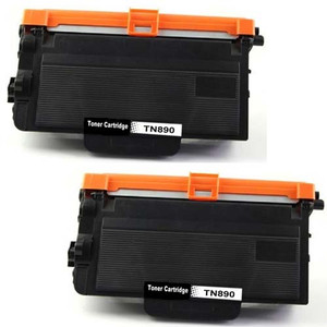Brother TN890 Black Toner Cartridge 2 Pack | 1ink.com