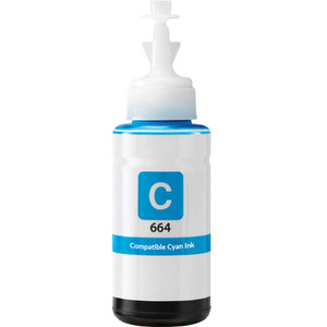 Compatible Epson 664 Cyan Ink Replacement (T664220-S)