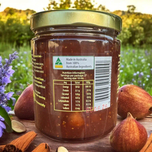 Fig, Cinnamon and Almond Jam