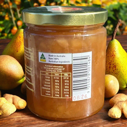 Pear & Ginger Jam