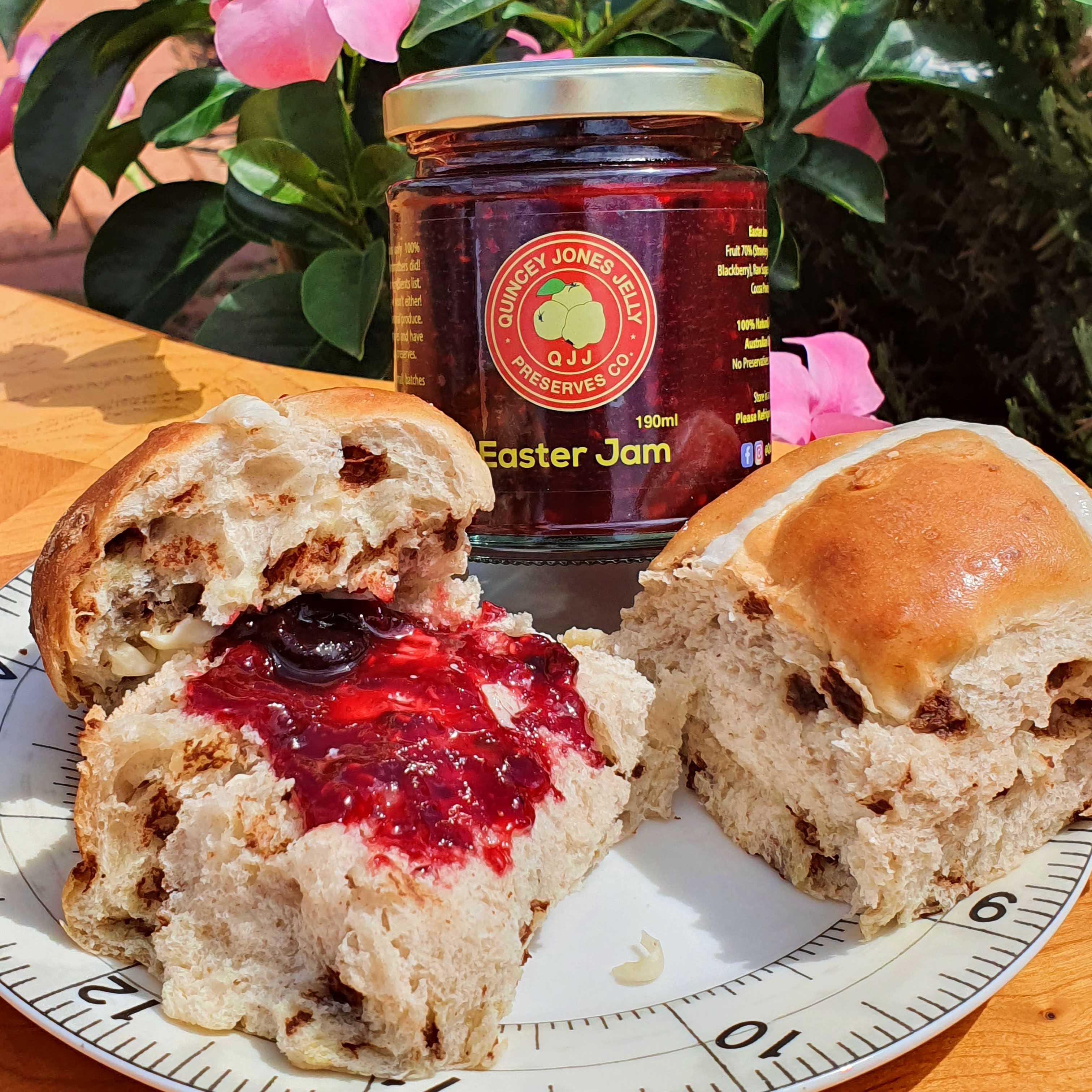 Easy Hot Cross Bun Recipe For Homemade Cooking Fun - Quincey Jones Jelly