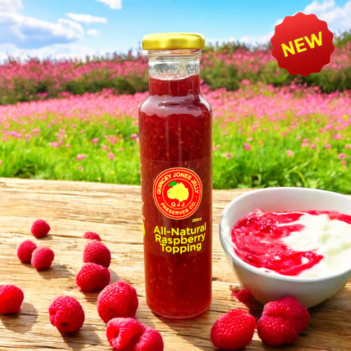 All-Natural Raspberry Topping (250ml)