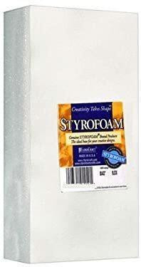 FloraCraft - Styrofoam Block - 8" x 4" x 2" - Sam Flax Atlanta