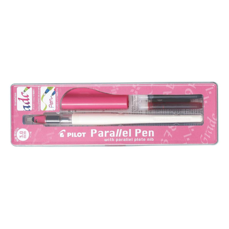 Pilot Parallel Calligraphy Pen Set 3mm Pen Nib With Ink Cartridges