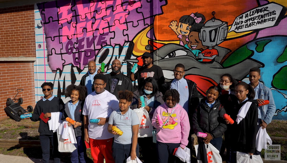 Affirmations Across Atlanta - Positive Paint Initiative - Sam Flax Atlanta