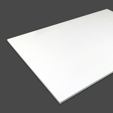 Sintra Board - White on White - 48"x96" 3mm Thick - Sam Flax Atlanta