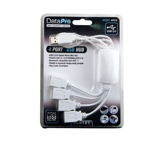 4 - USB Data Port Hub - Computer Things College Students Need Dorming Stuff
