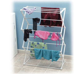 5 Tier Mildew Resistant Drying Rack dorm laundry essential product that ...