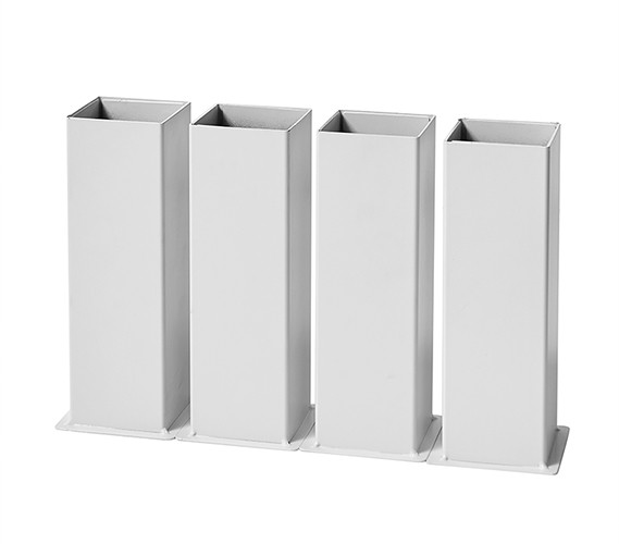 Twin XL Bed Risers for College - Space Saving Dorm Underbed Storage ...