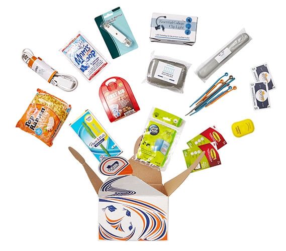 College Survival Kit - Dorm room items high school graduation gift idea ...