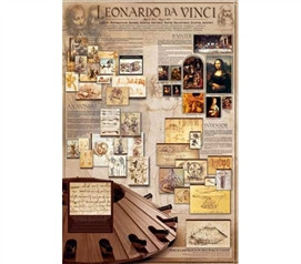 College Art - Leonardo da Vinci - Wall Poster Essential